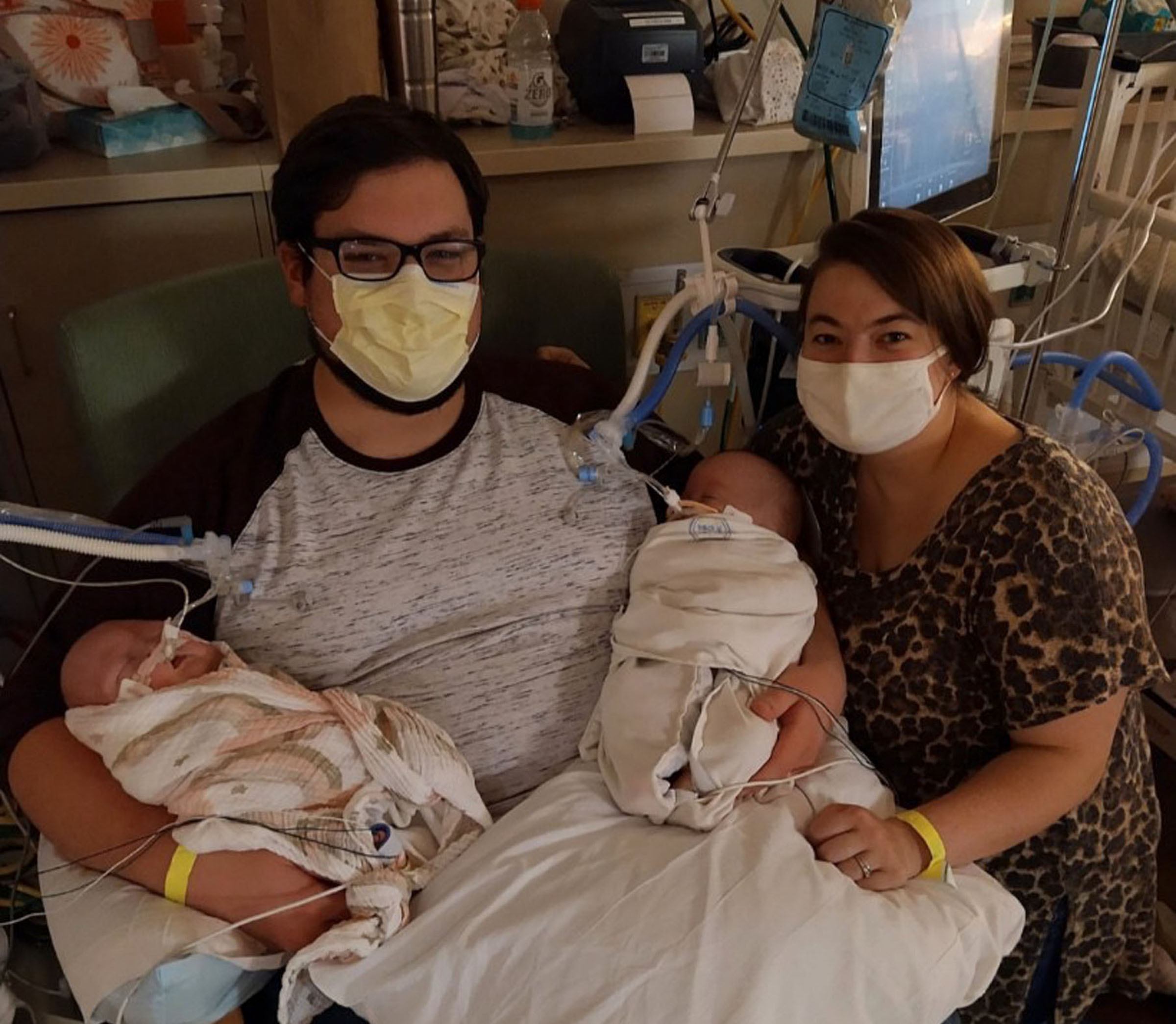 The Duffs Celebrate First Mother's Day with Twins - Goodness Village